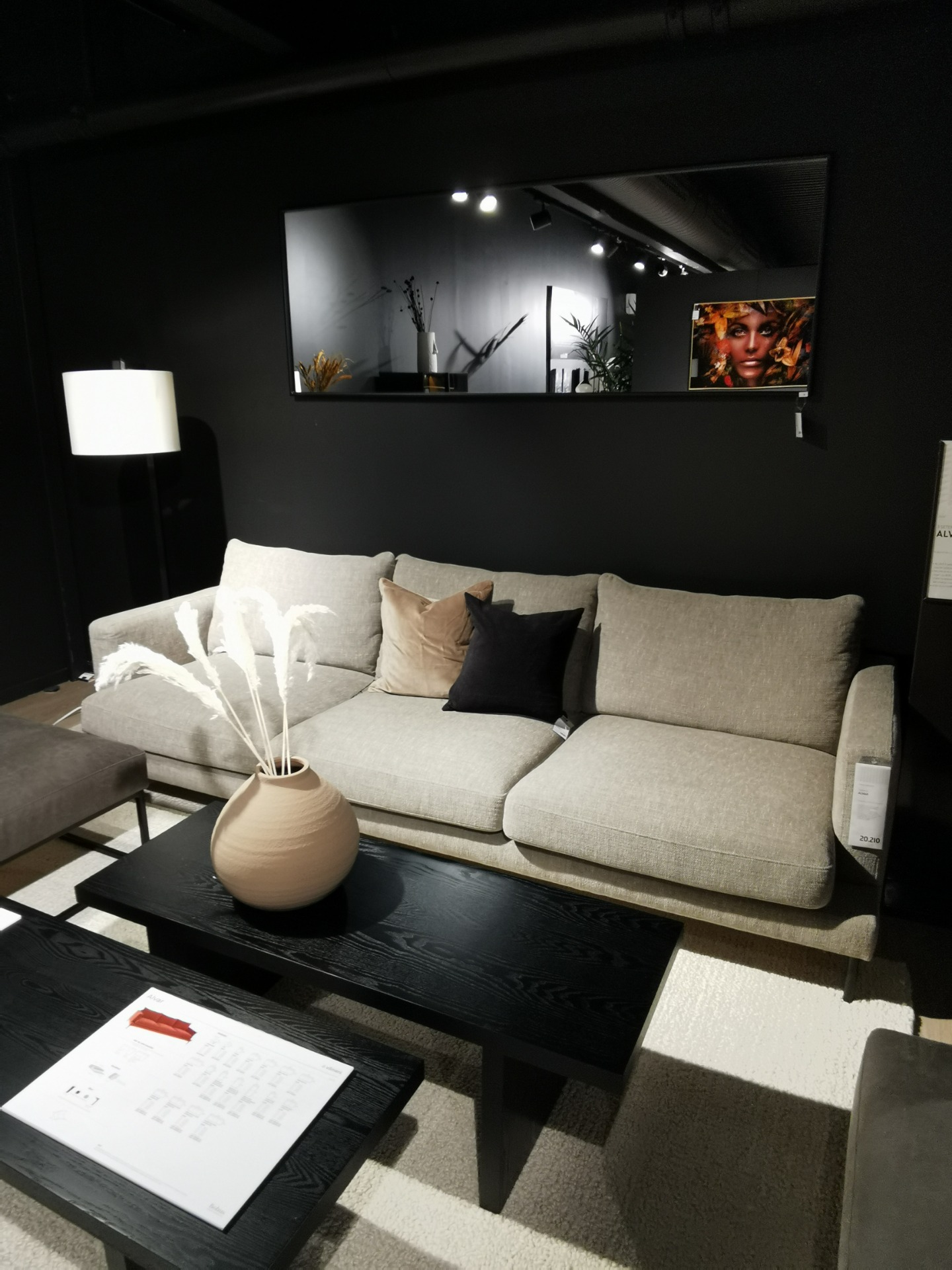 Alvar 3 seter sofa fra Bohus