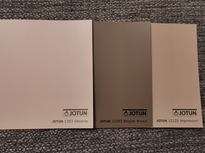 10 hjem malt i Jotun Impression 12125