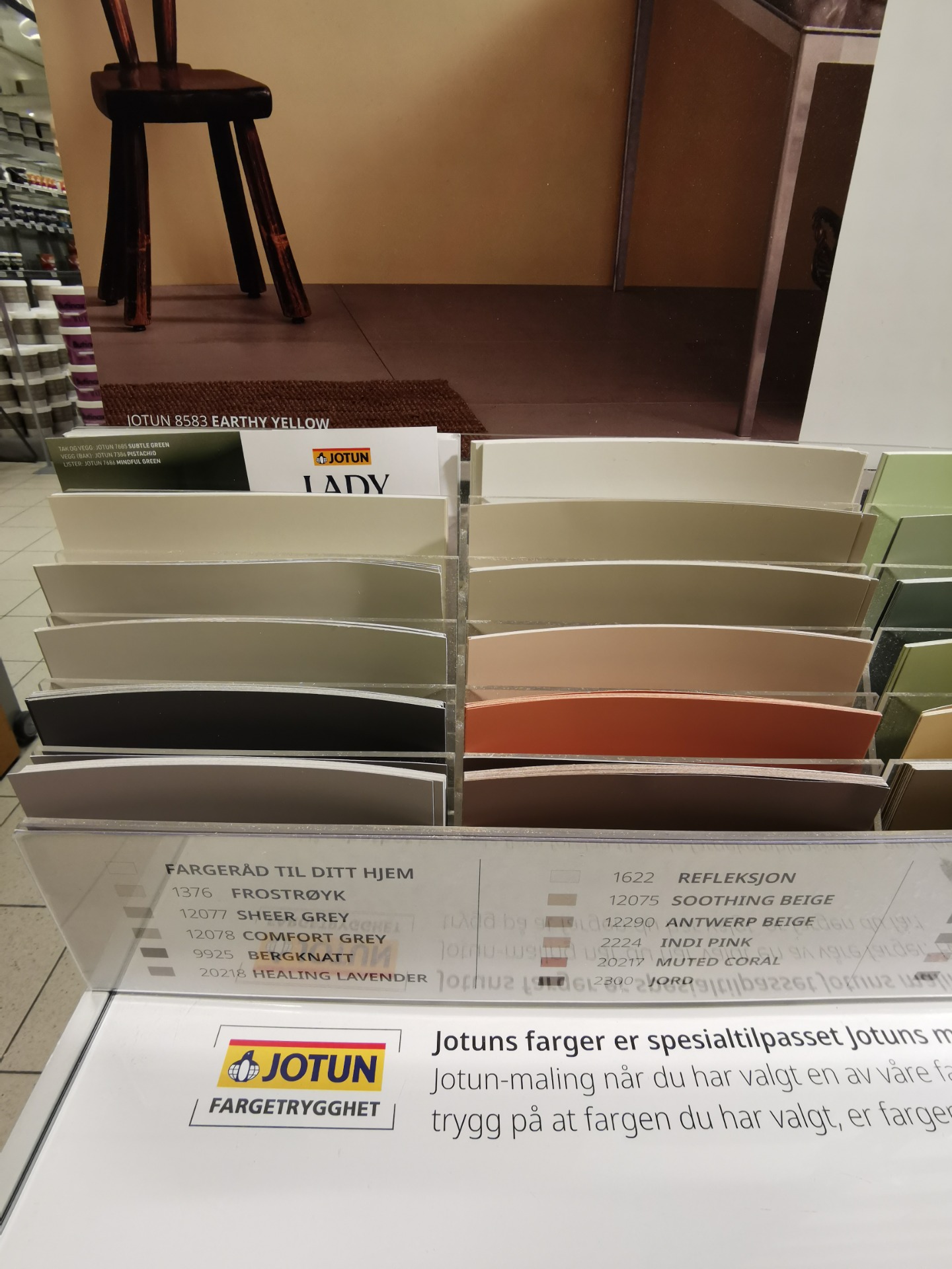 Utforsk Jotun's Nye Fargekart CANVAS 2024