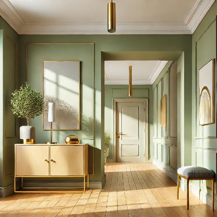 Sunny Green 8596 fra Jotun – Den Perfekte Gyllengrønne Fargen for Alle Rom